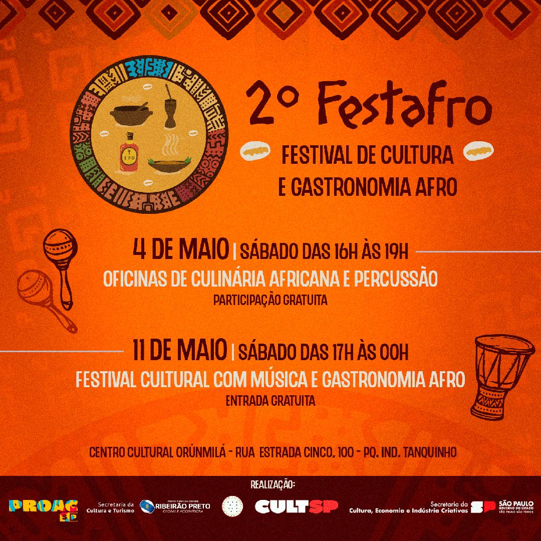 2º Festafro - Festival de Cultura e Gastronomia Afro é destaque no ...