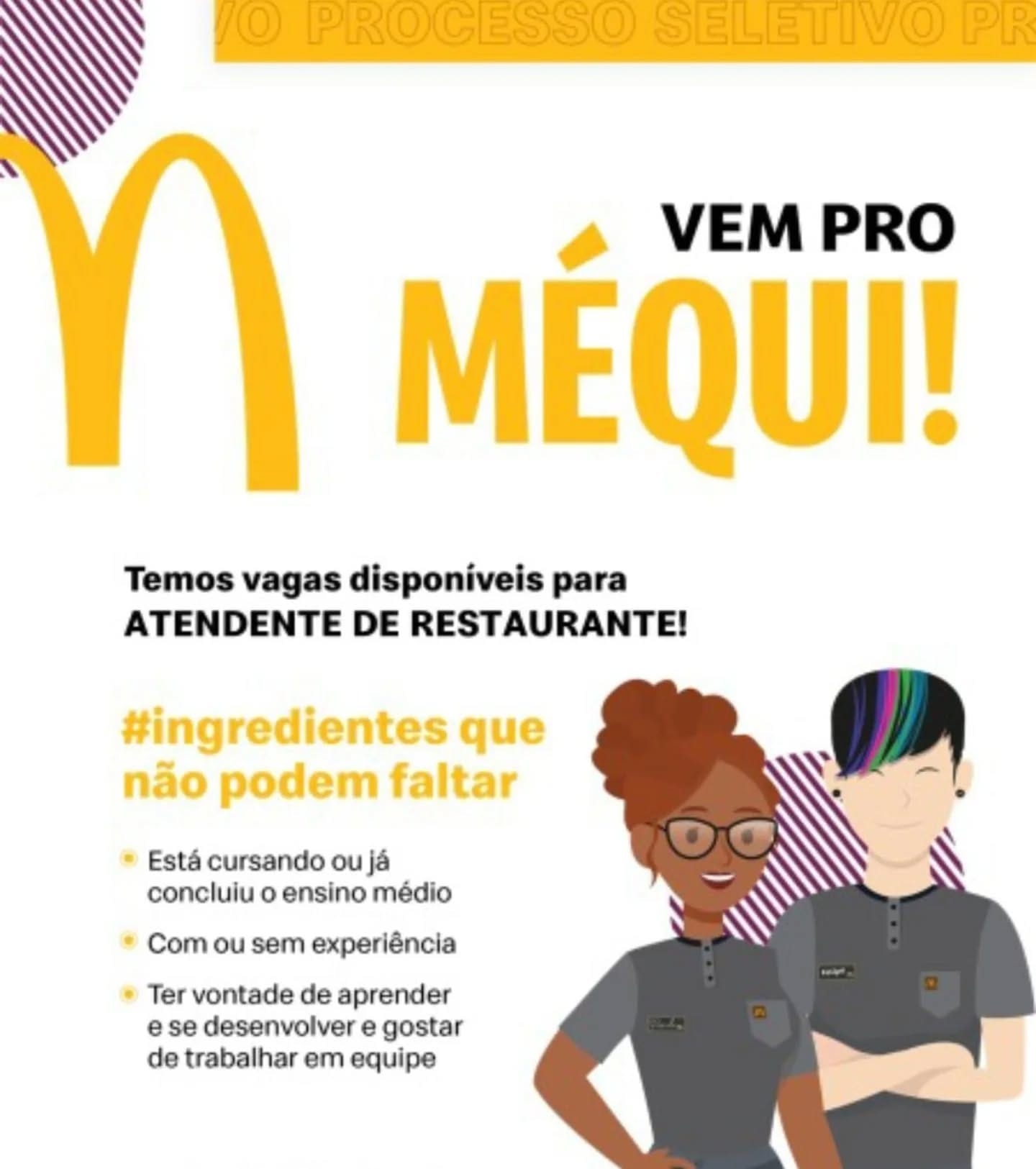 Rede abre 30 vagas para primeira unidade do McDonald’s em Cravinhos ...